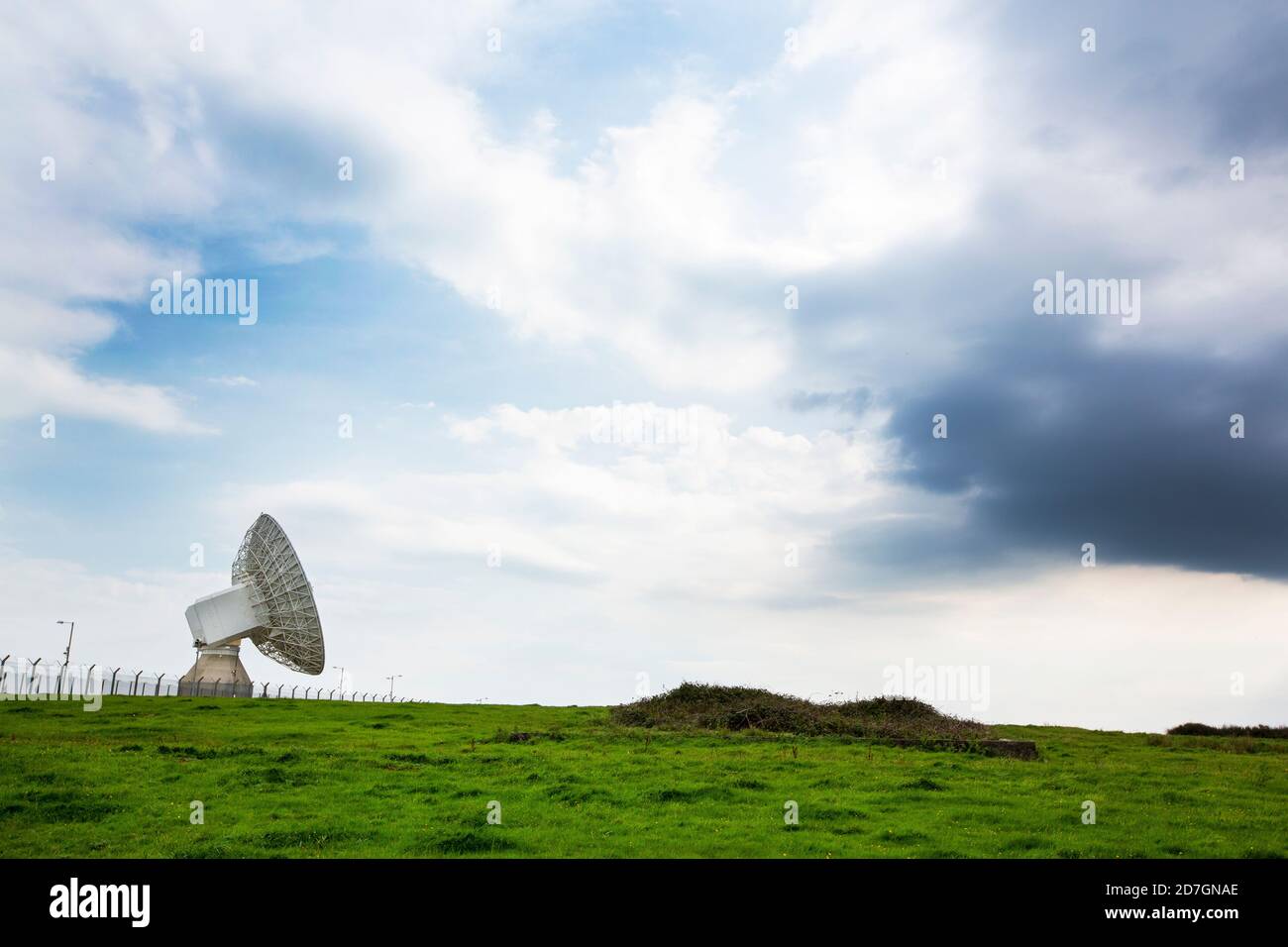 The GCHQ ground radar station at Morwenstow, Cornwall, UK Stock Photo ...