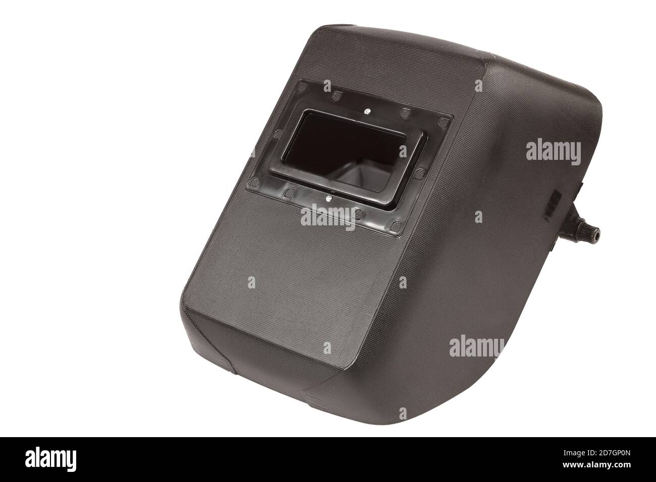 Mask for welding work isolated on a white background Stock Photo - Alamy