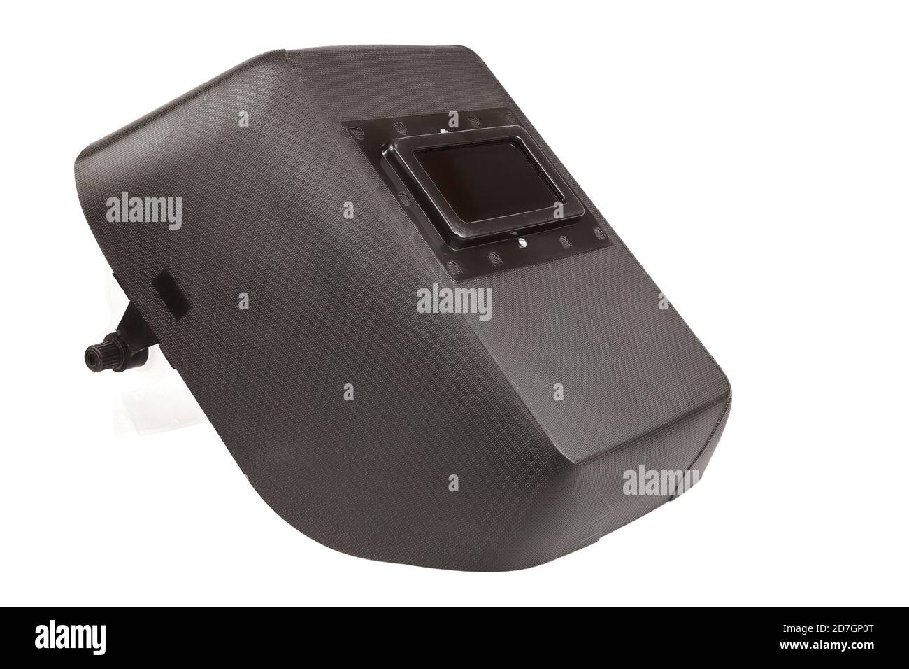 Mask for welding work isolated on a white background Stock Photo - Alamy