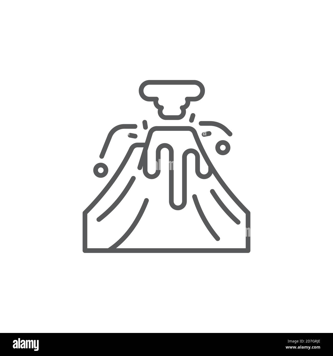 Ash cloud volcano eruptions Stock Vector Images - Alamy