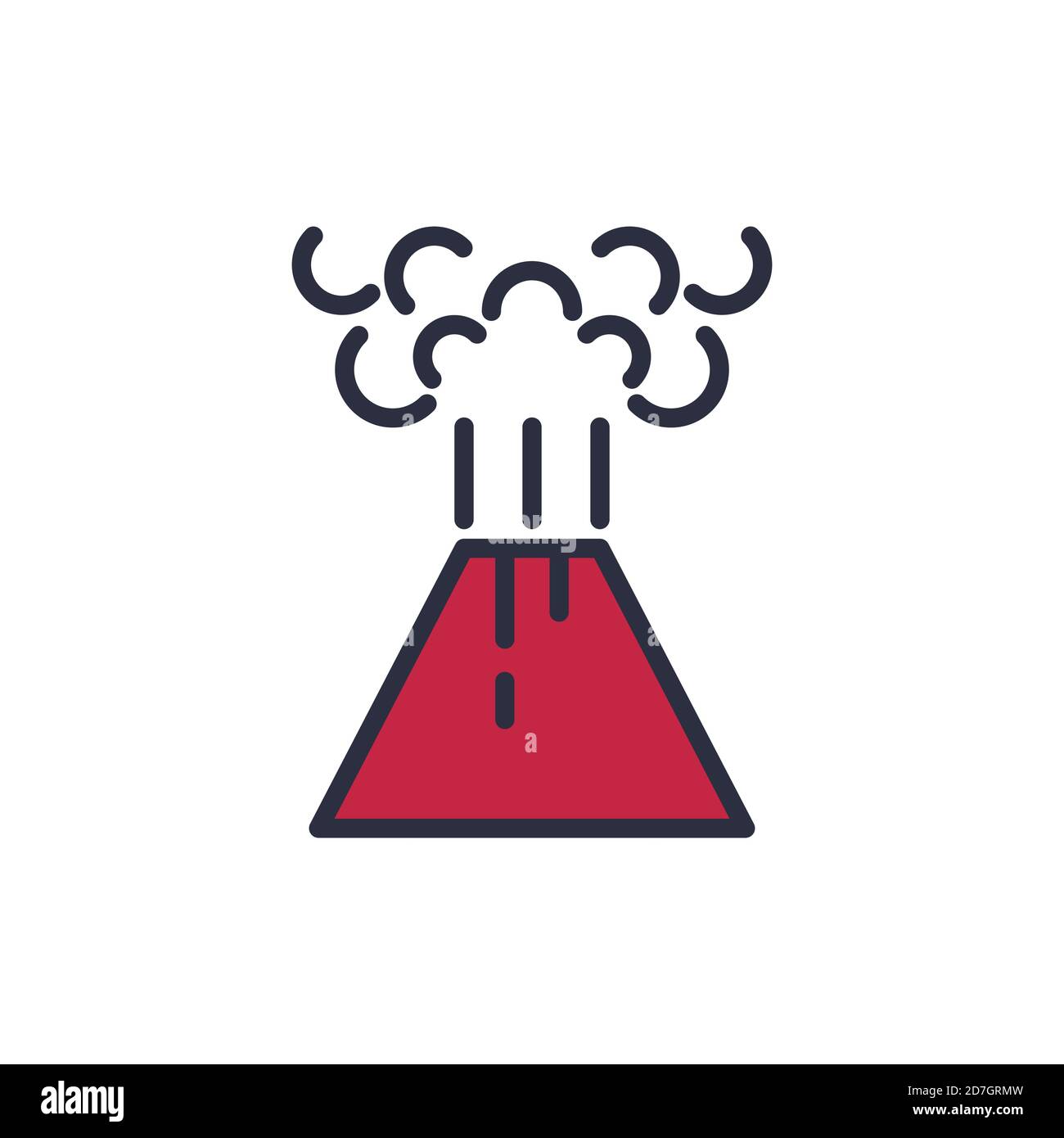Volcano Map Symbol