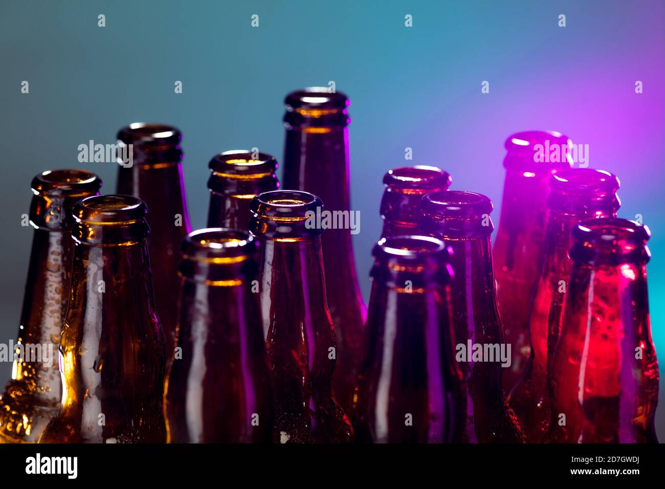 Bottles Of Alcohol Neon