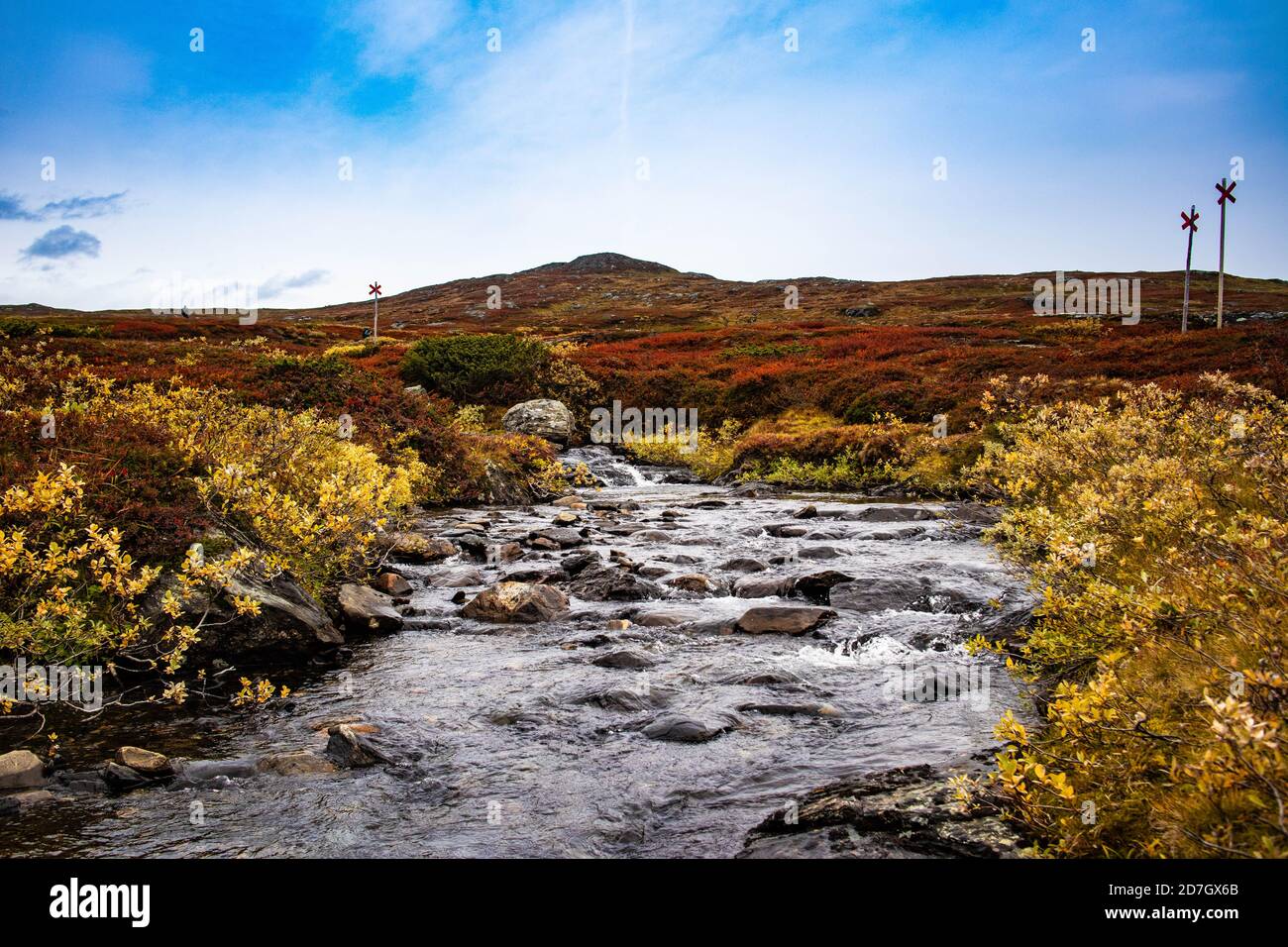 lake running Storulvån Stock Photo - Alamy