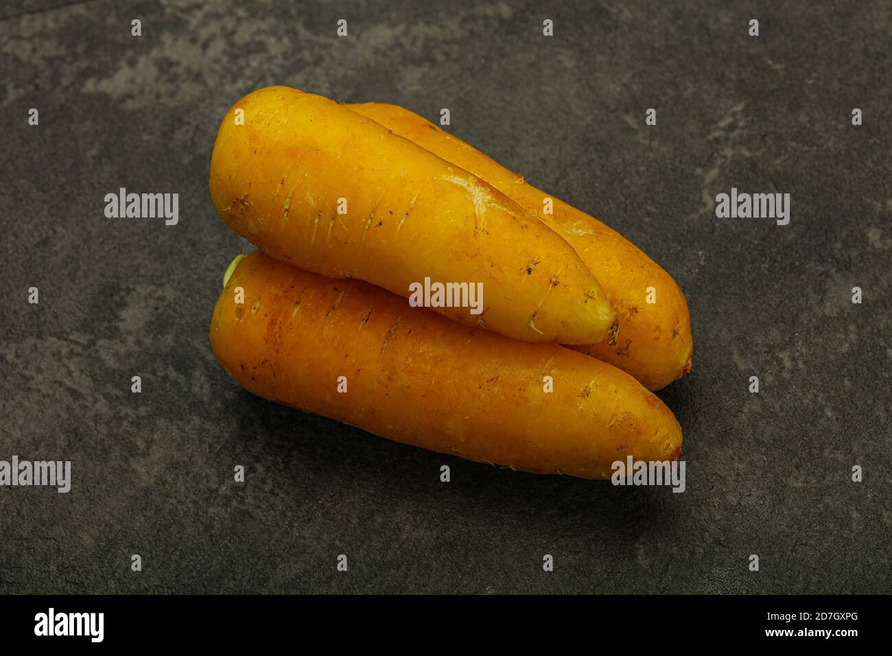Natural vegan food - Raw Yellow carrot Stock Photo - Alamy