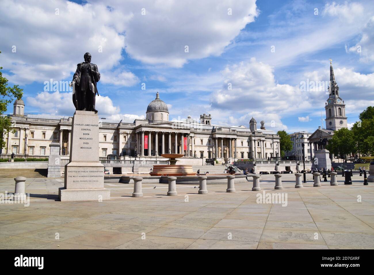 The National Gallery, Trafalgar Square, London Stock Photo - Alamy
