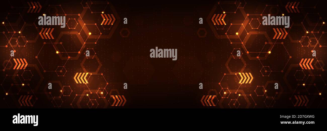 Orange network background Stock Vector Images - Alamy