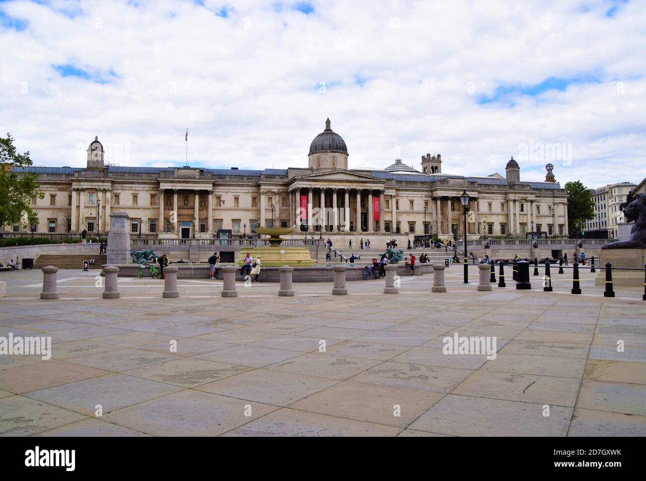 The National Gallery, Trafalgar Square, London Stock Photo - Alamy