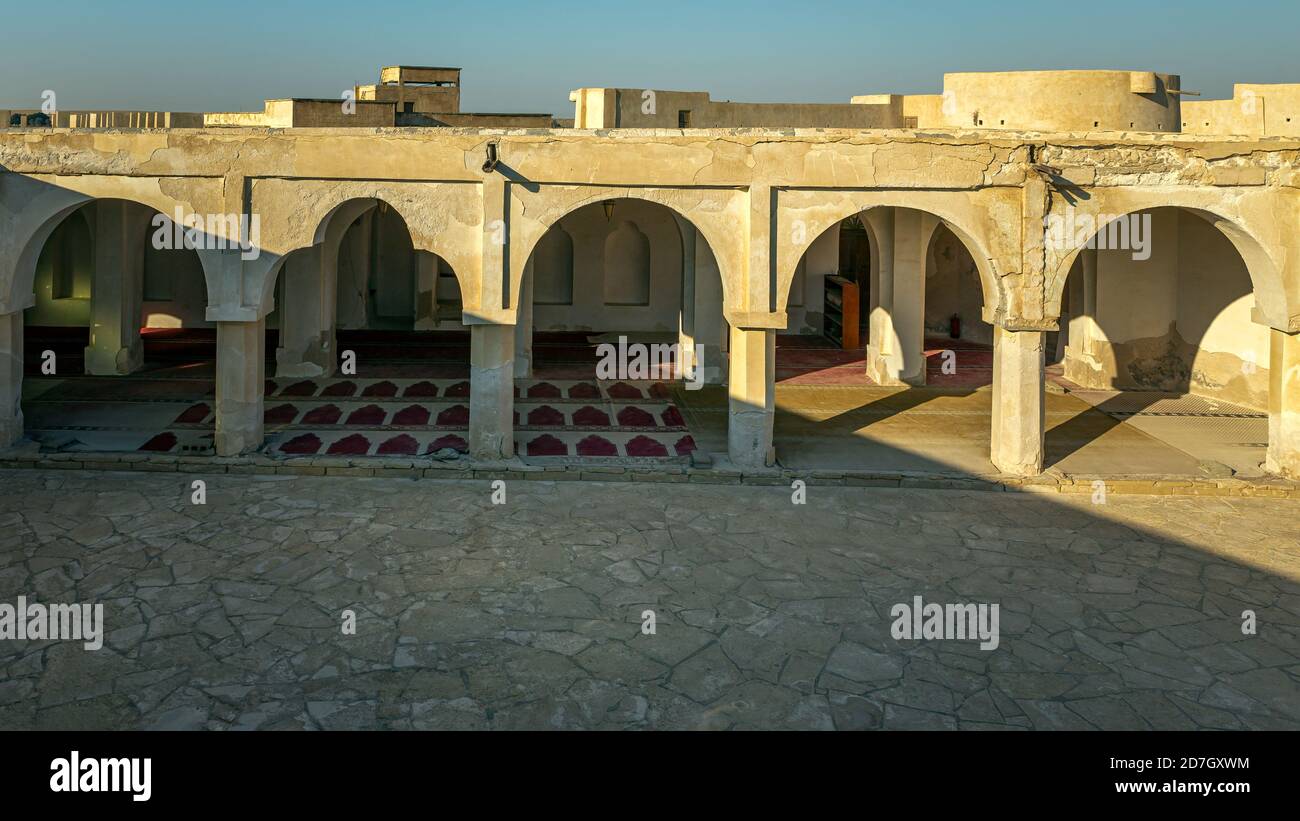 Morning view from historical old Al-Uqair port in Saudi Arabia Stock ...