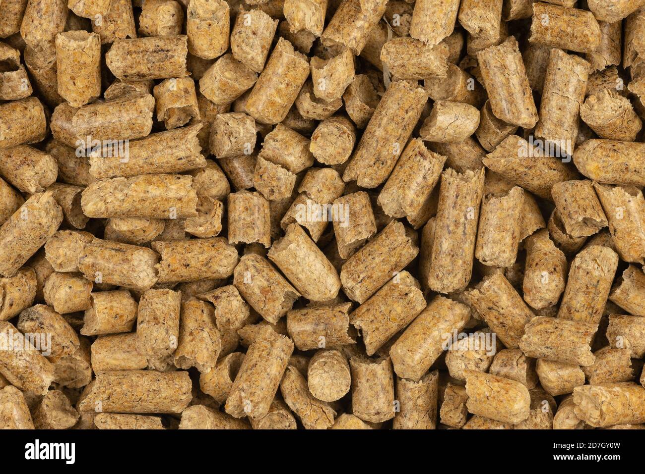 Brown wood pellets texture background. natural pile of wood pellets ...