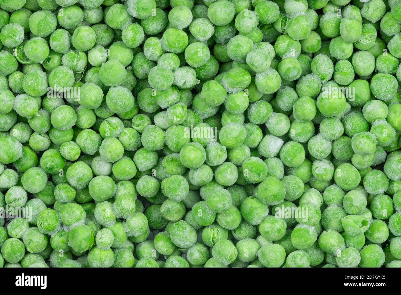 Frozen green peas texture background. ice peas background for food ...