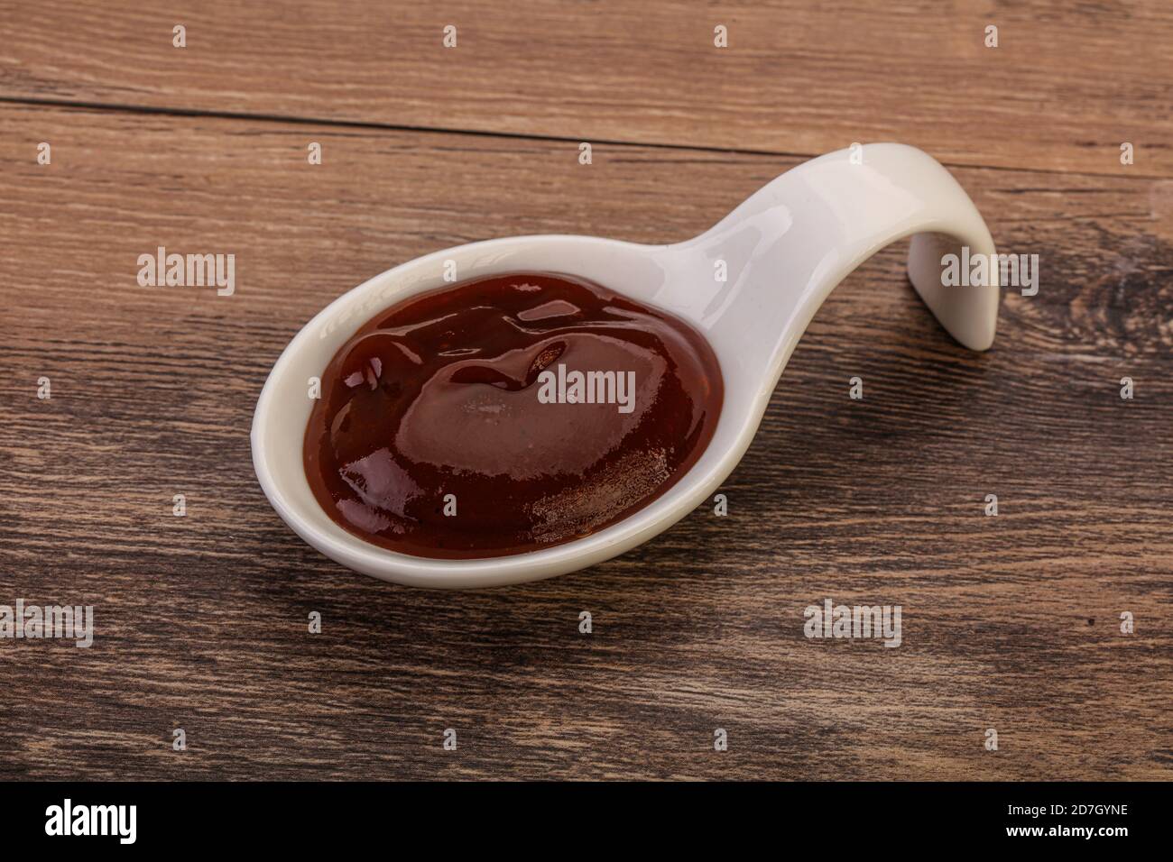 Traditional tomato Barbicue sauce in the bowl Stock Photo - Alamy