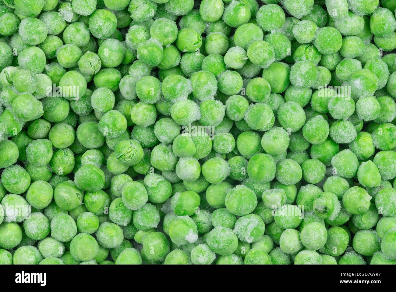 Frozen green peas texture background. ice peas background for food ...