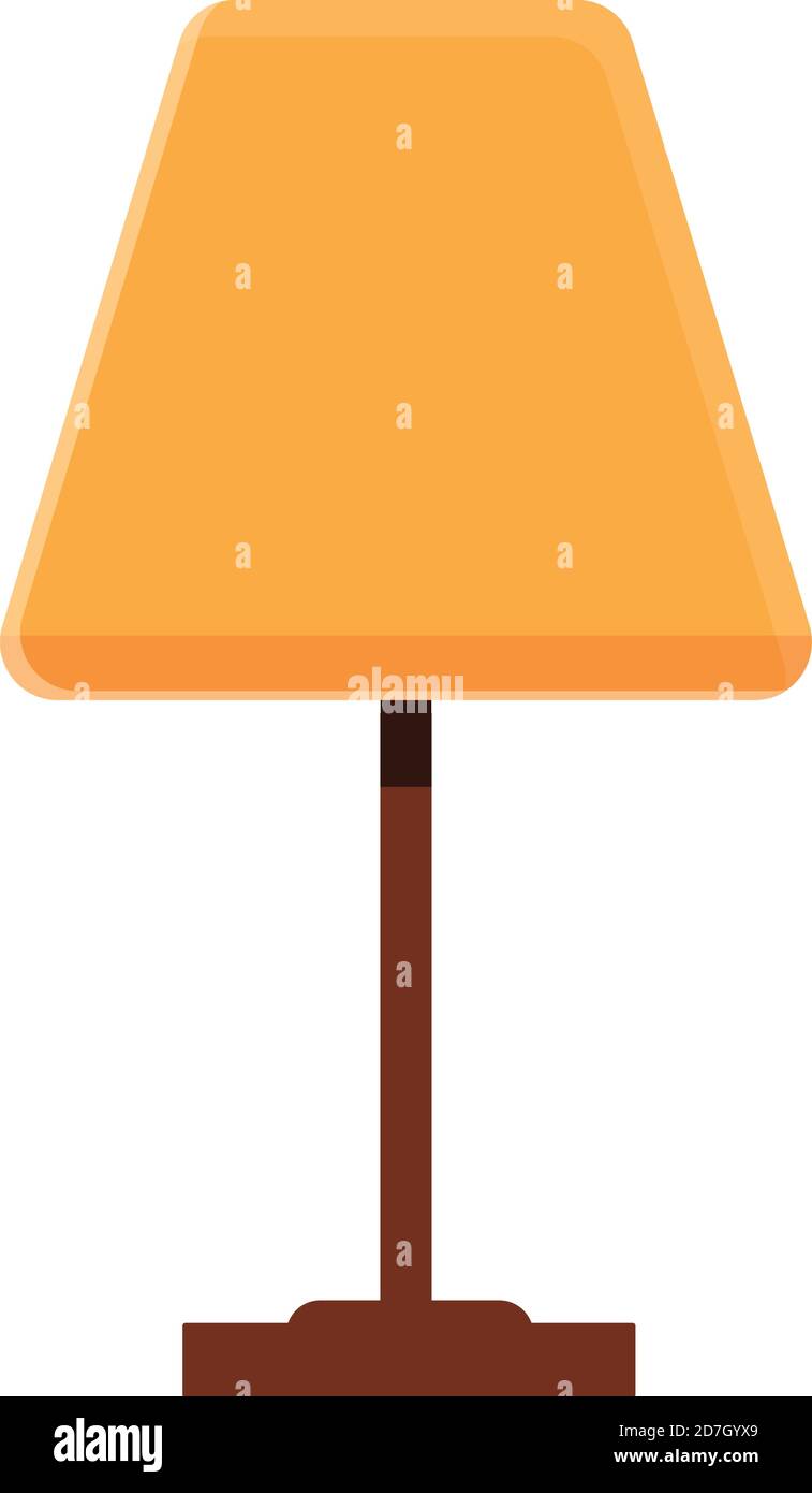 Cozy home night lamp icon. Cartoon of cozy home night lamp vector icon ...