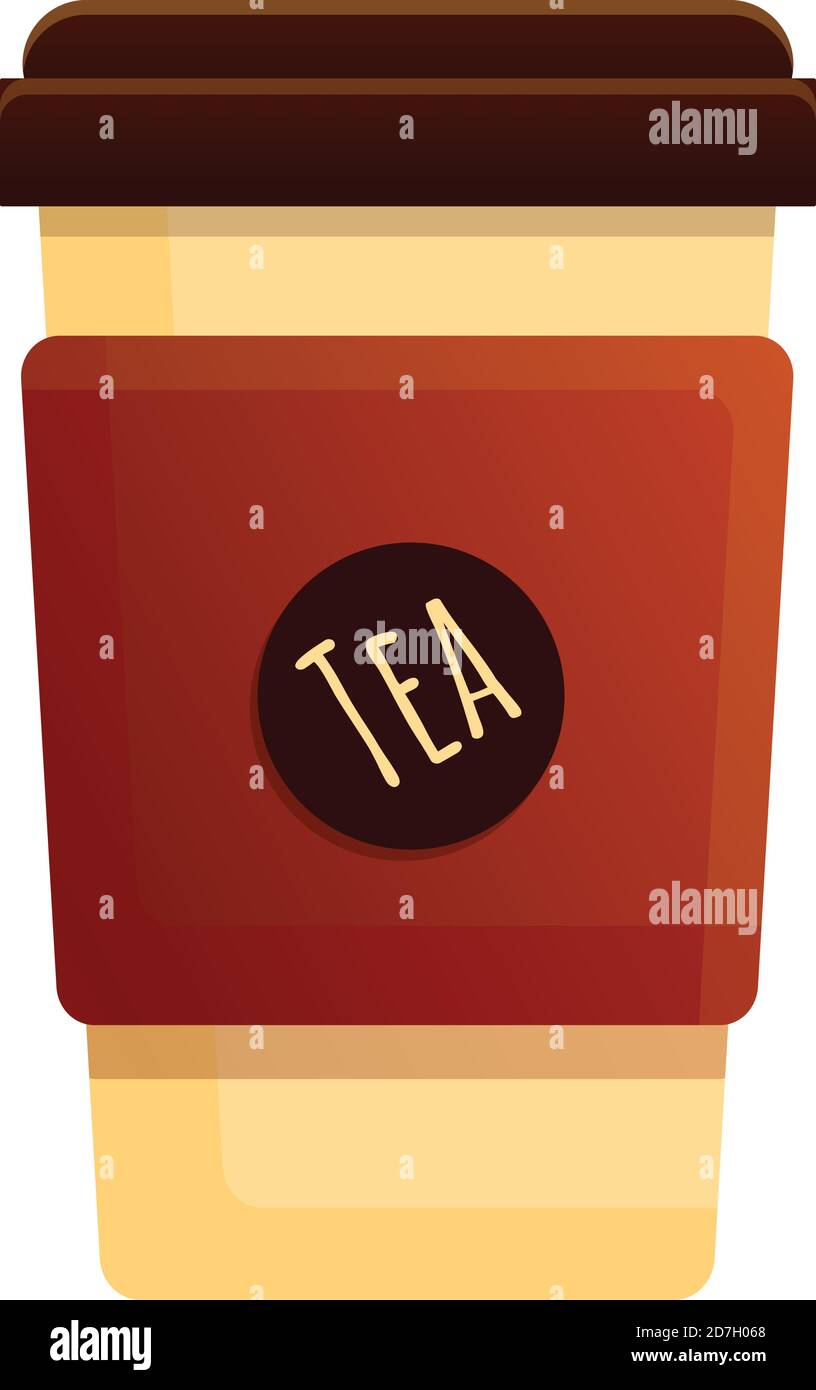 To go tea cup icon. Cartoon of to go tea cup vector icon for web design ...