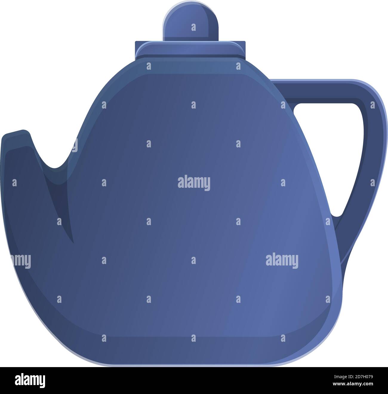 Tea pot icon. Cartoon of tea pot vector icon for web design isolated on ...