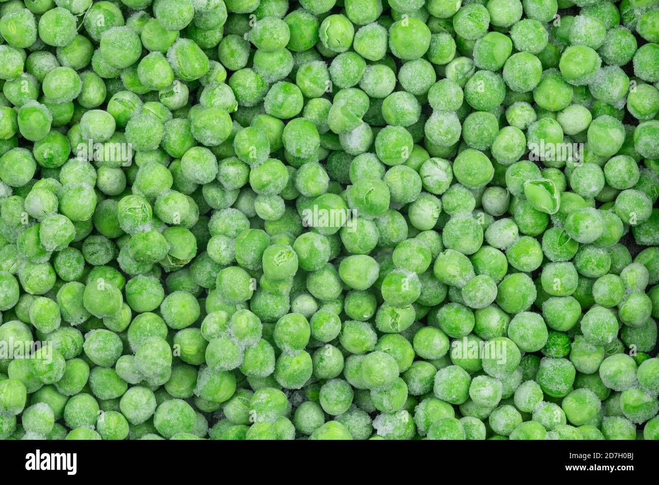 Frozen green peas texture background. ice peas background for food ...