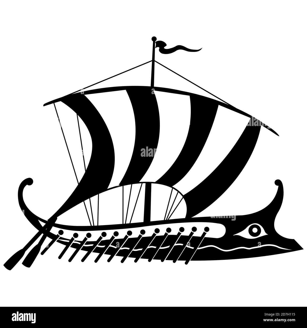 Trireme hi-res stock photography and images - Alamy