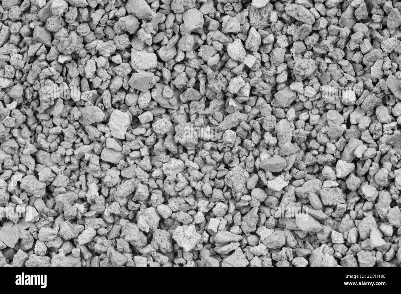 Gray small rocks ground texture. black small road stone background ...