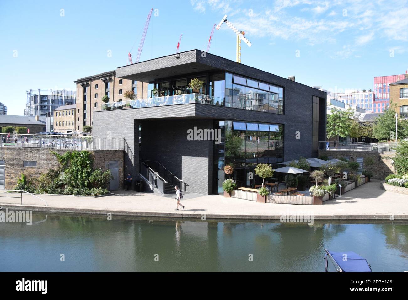 The Lighterman bar and restaurant, King's Cross, London Stock Photo - Alamy