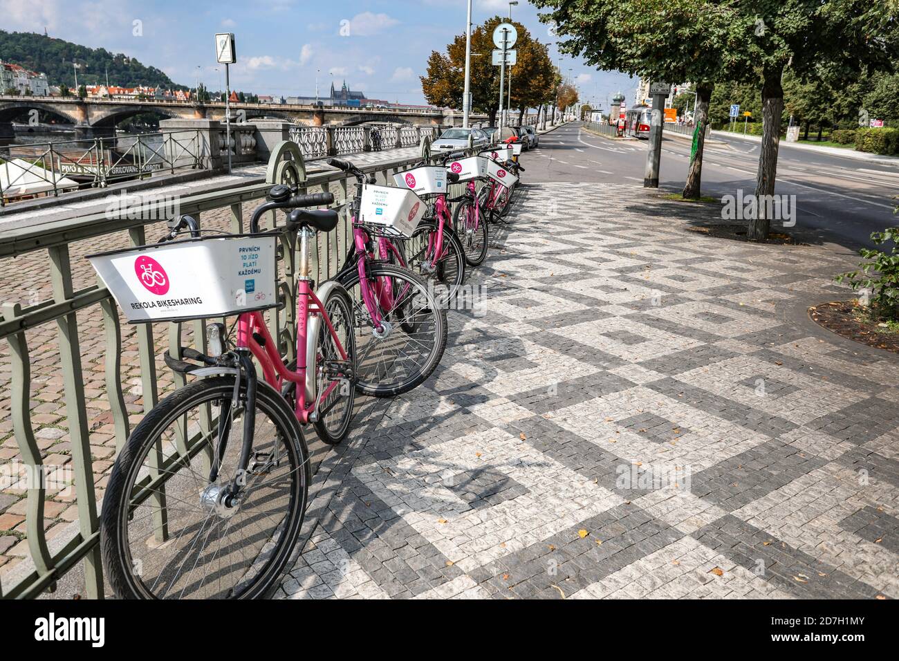 Prague bike hi-res stock photography and images - Alamy