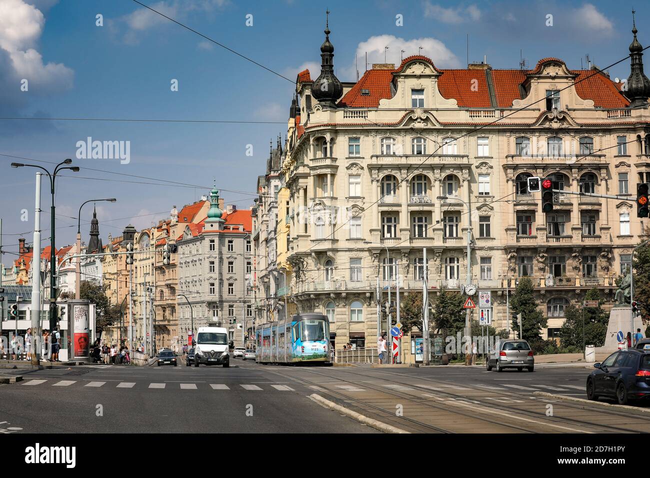Building architecture in Prague, Czech Republic Stock Photo - Alamy