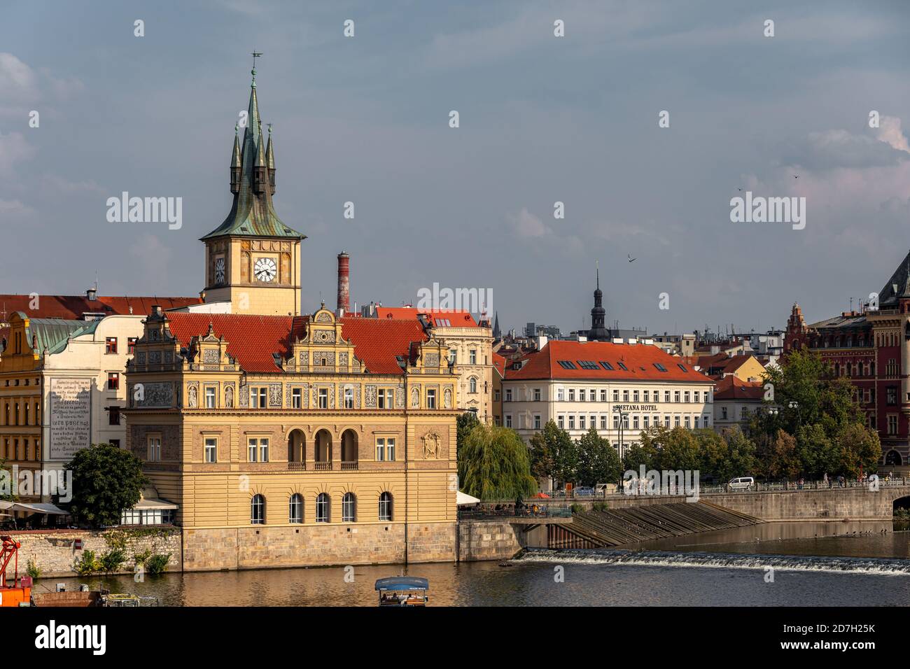 Building architecture in Prague, Czech Republic Stock Photo - Alamy