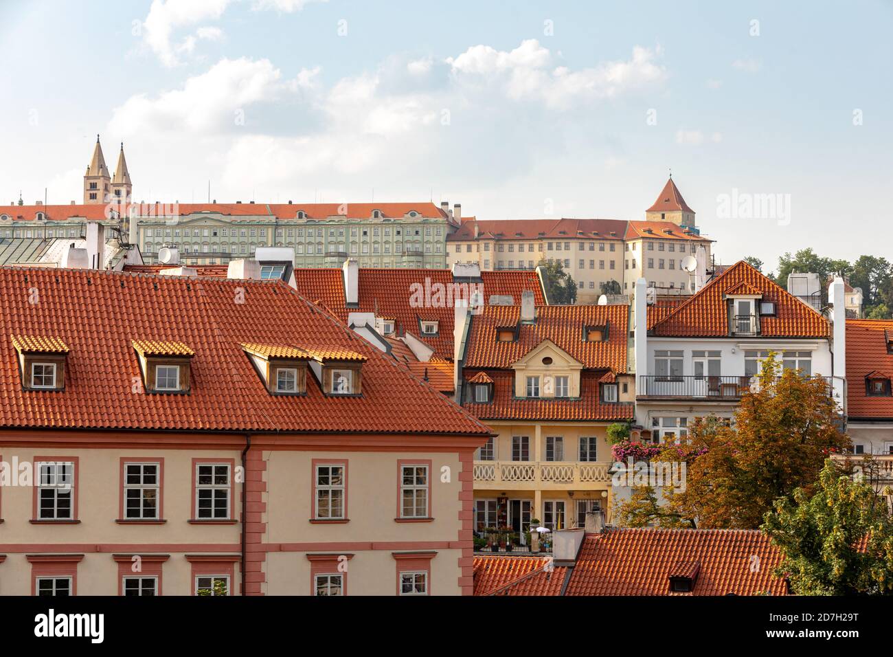 Building architecture in Prague, Czech Republic Stock Photo - Alamy