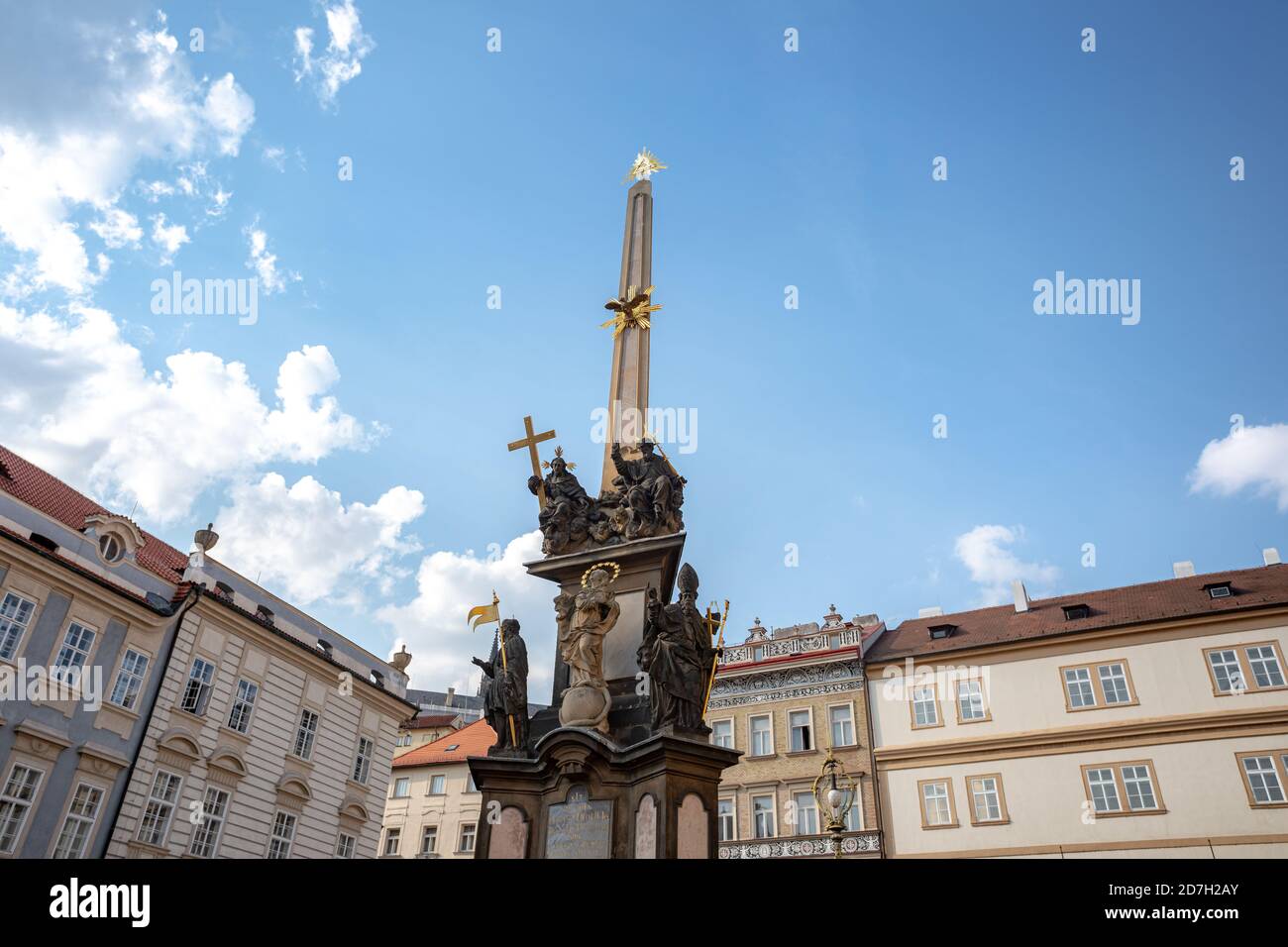 Column of the Holy Trinity in Prague, Czech Republic Stock Photo - Alamy