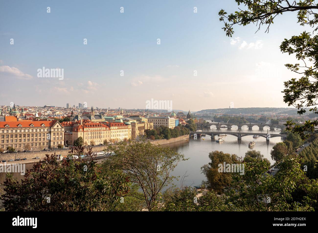 Prague skyline, Czech Republic Stock Photo - Alamy