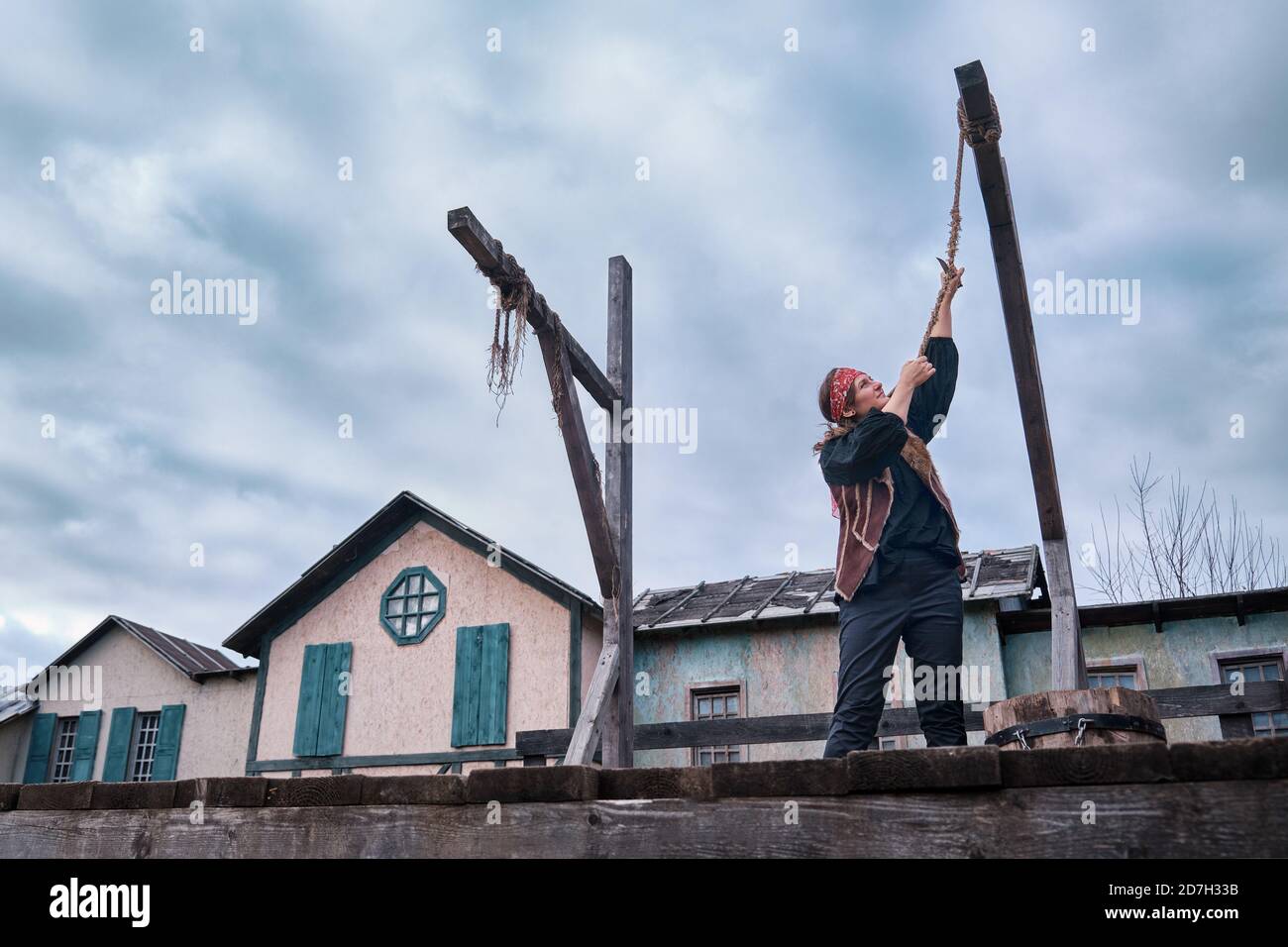 Gallows Noose High Resolution Stock Photography and Images - Alamy