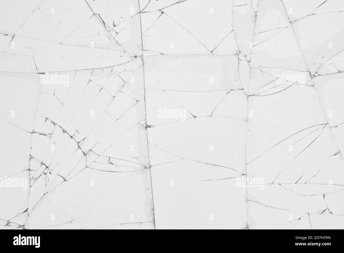 White cracked glass texture background. Texture broken glass window ...