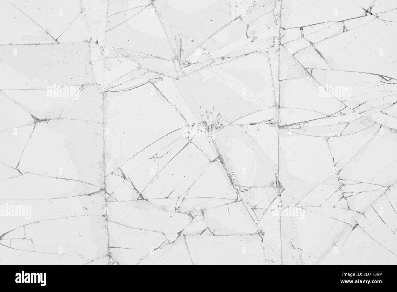 White cracked glass texture background. Texture broken glass window ...
