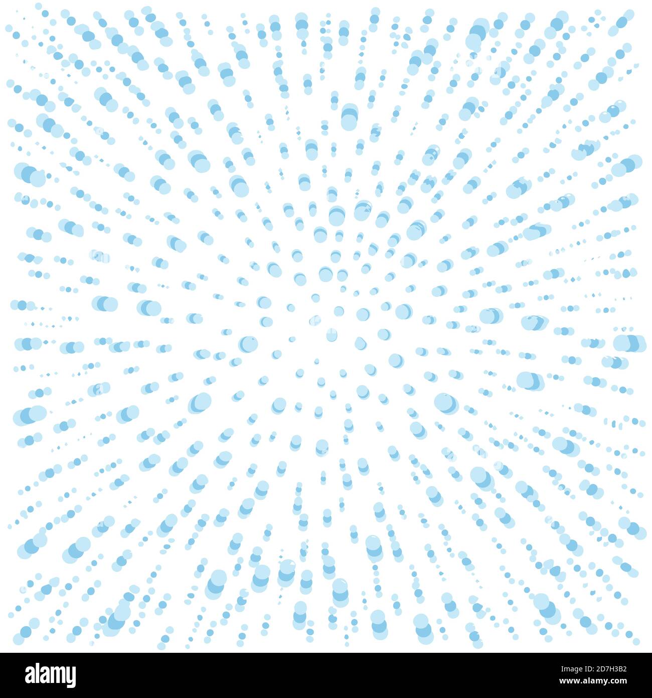 Image of raindrops on a white background, the concept of a rain bubble ...