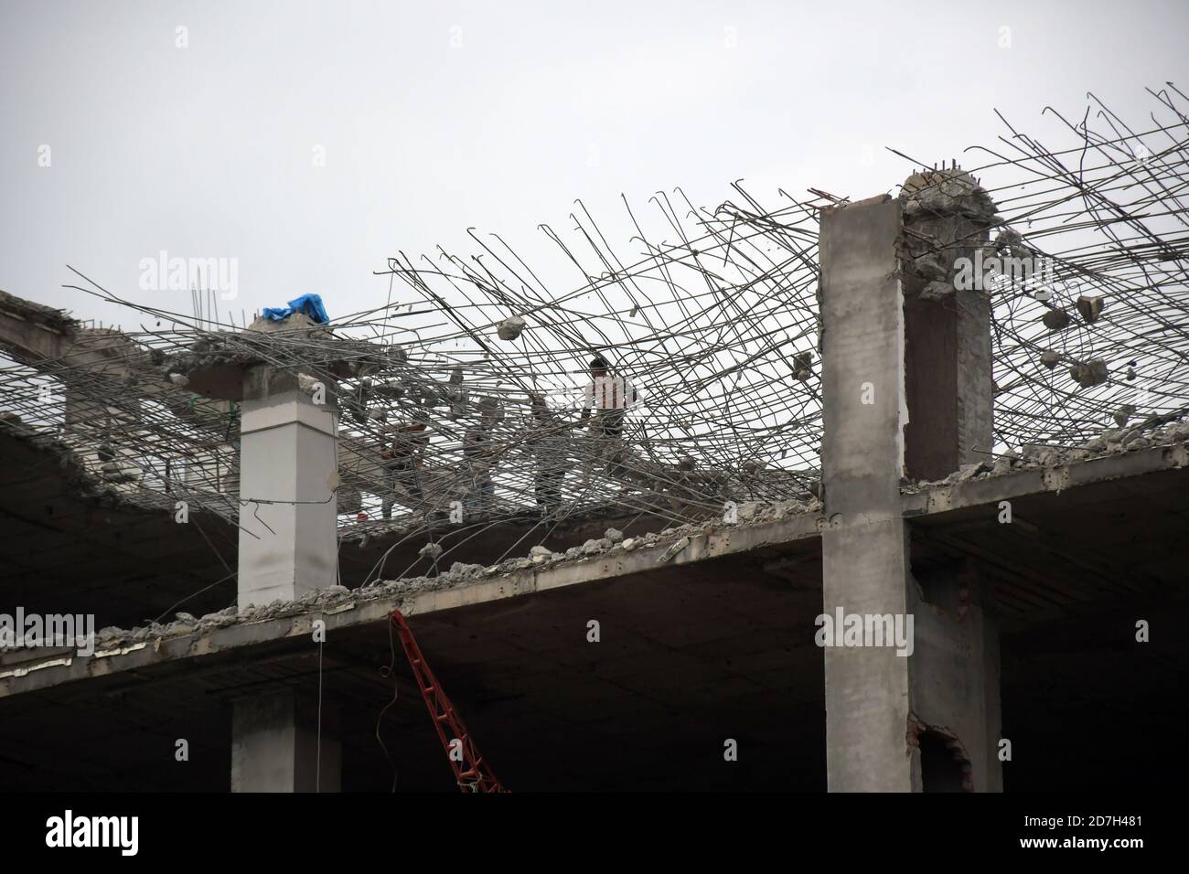 Demolish bgmea building hi-res stock photography and images - Alamy