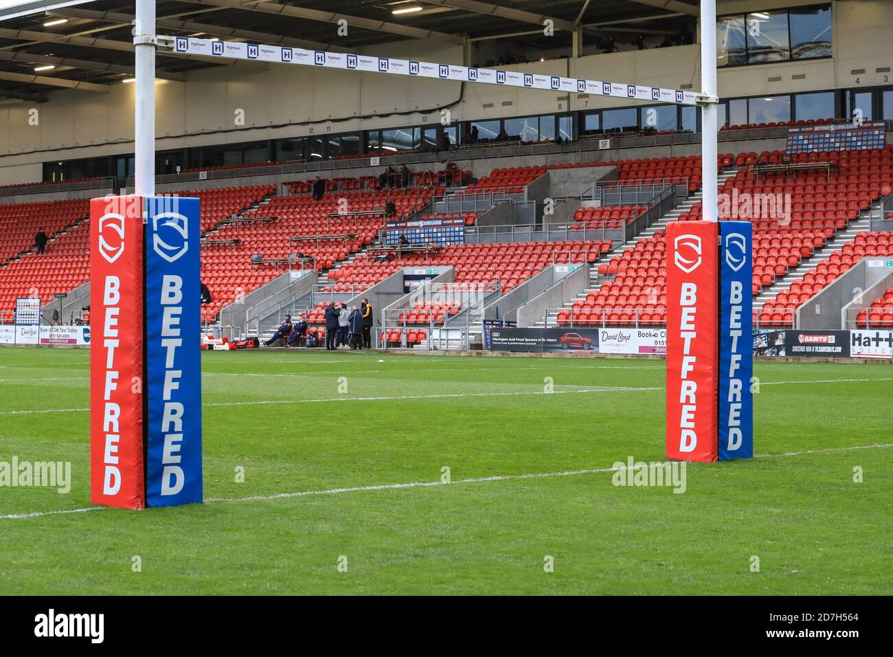 A general view of Totally Wicked Stadium, venue for todays game Stock ...