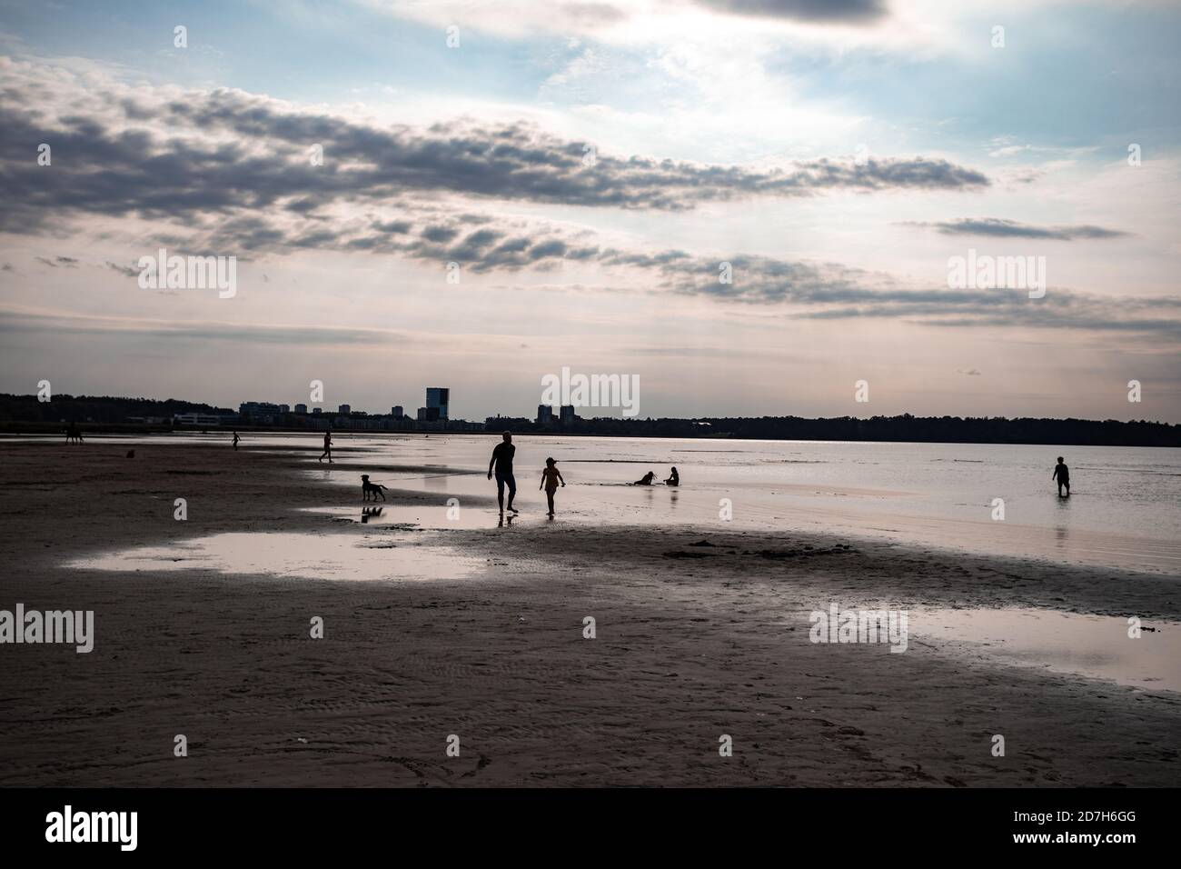 Stroomi beach tallinn hi-res stock photography and images - Alamy