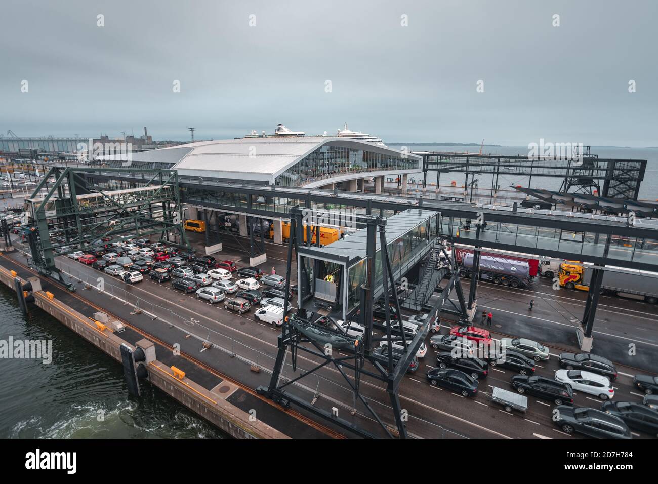 Helsinky port West Terminal 2, Finland Stock Photo - Alamy