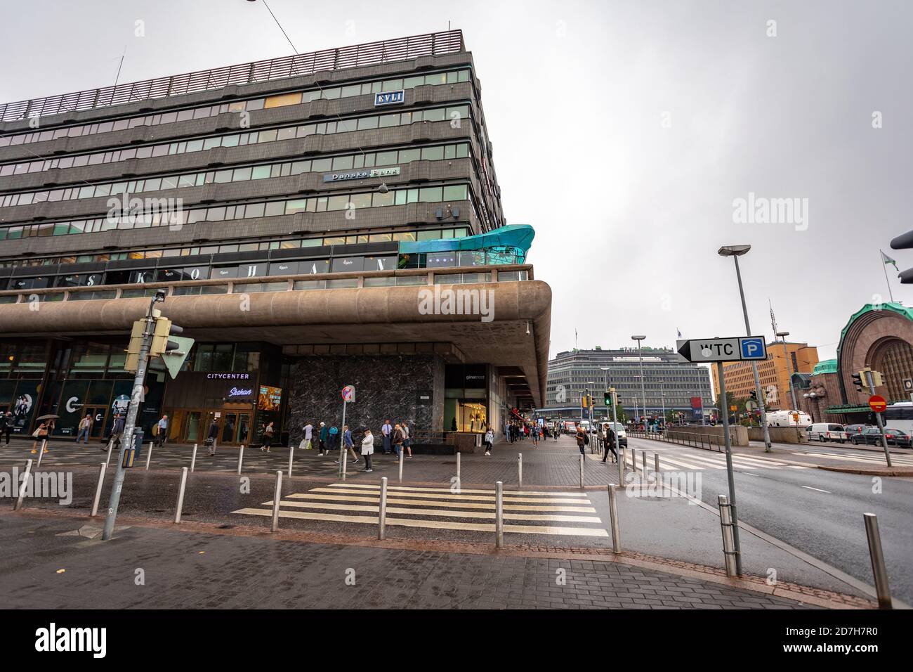Downtown city center in Helsinki, Finland Stock Photo - Alamy