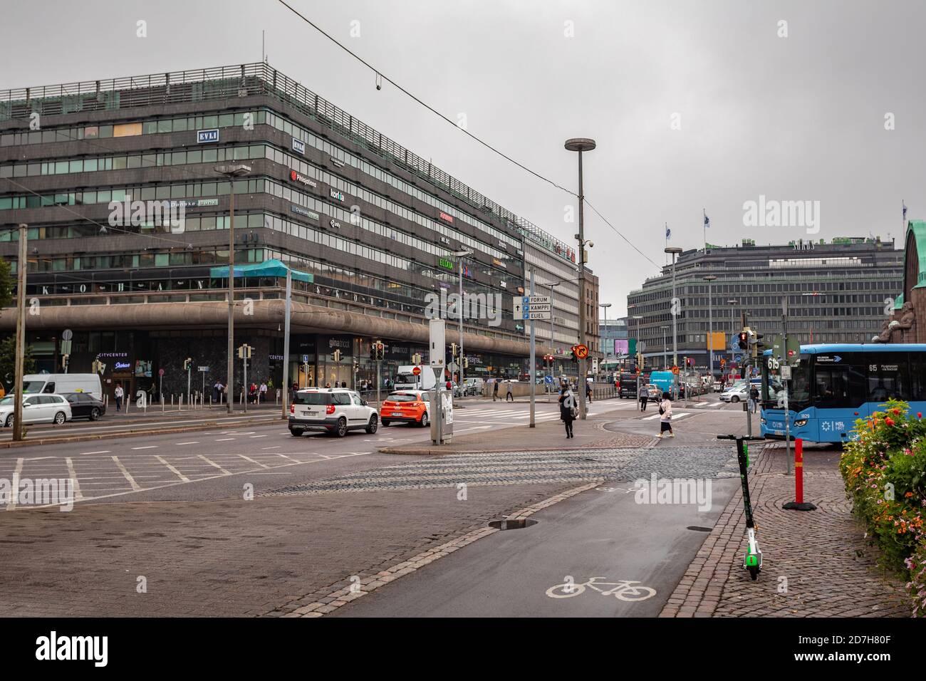 Downtown Helsinki, Finland Stock Photo - Alamy
