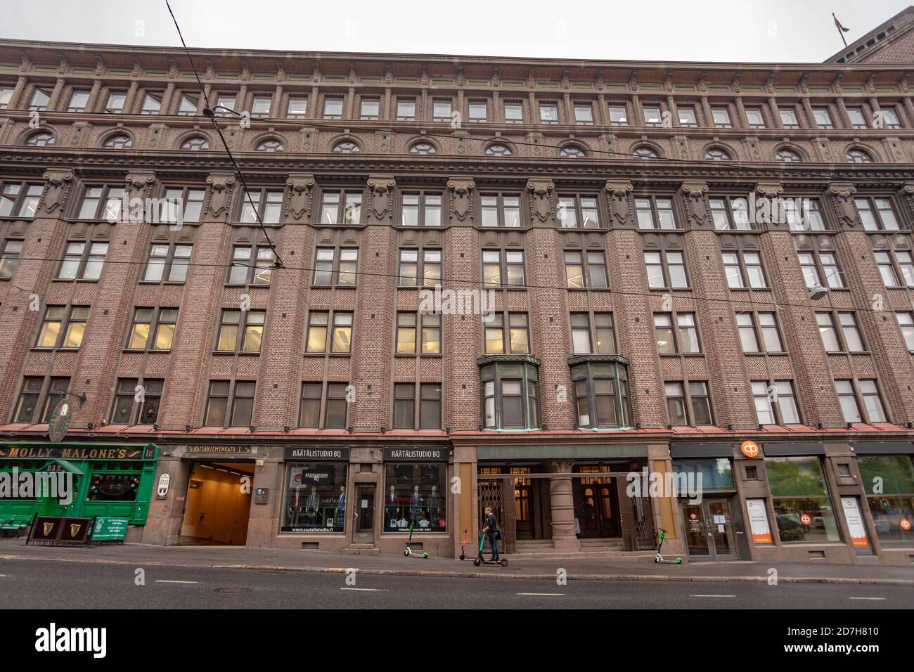 Building architecture in Helsinki, Finland Stock Photo - Alamy