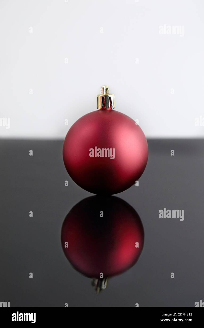 Christmas Ornament Ball Reflection High Resolution Stock Photography ...