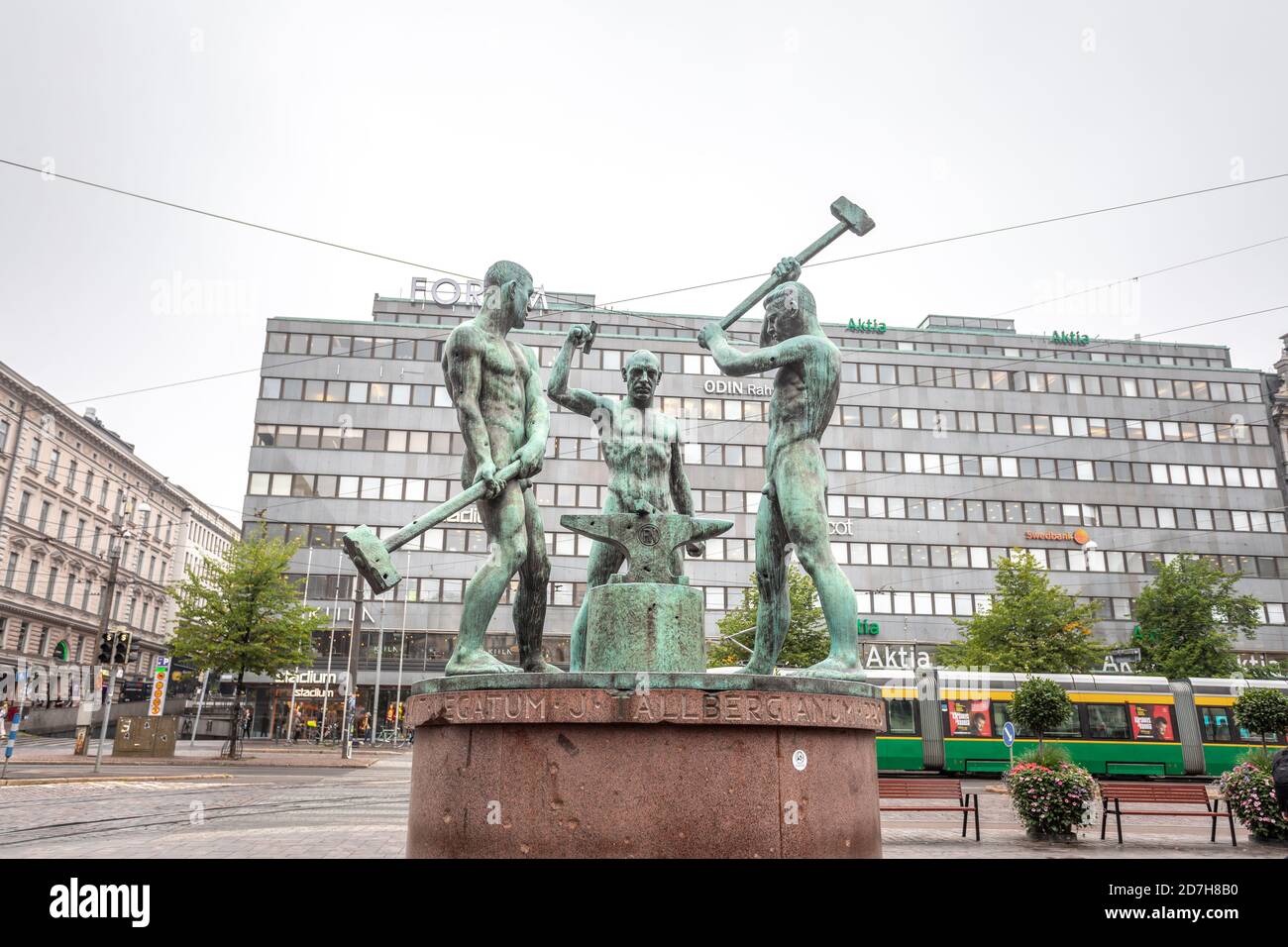 Statue in helsinki hi-res stock photography and images - Alamy