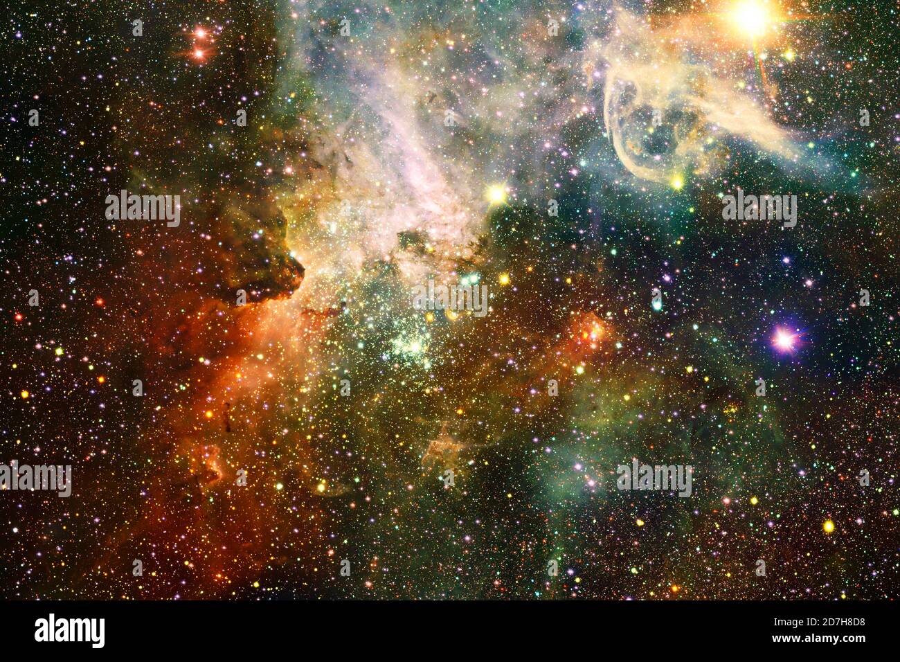 Awesome of endless cosmos. Science fiction wallpaper. Elements of this ...