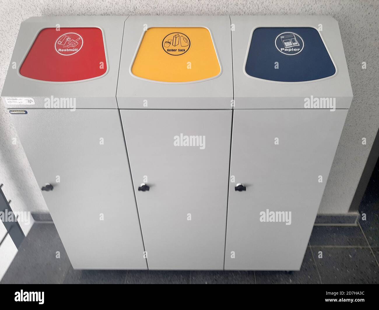 Waste Bins Waste Separation High Resolution Stock Photography and ...