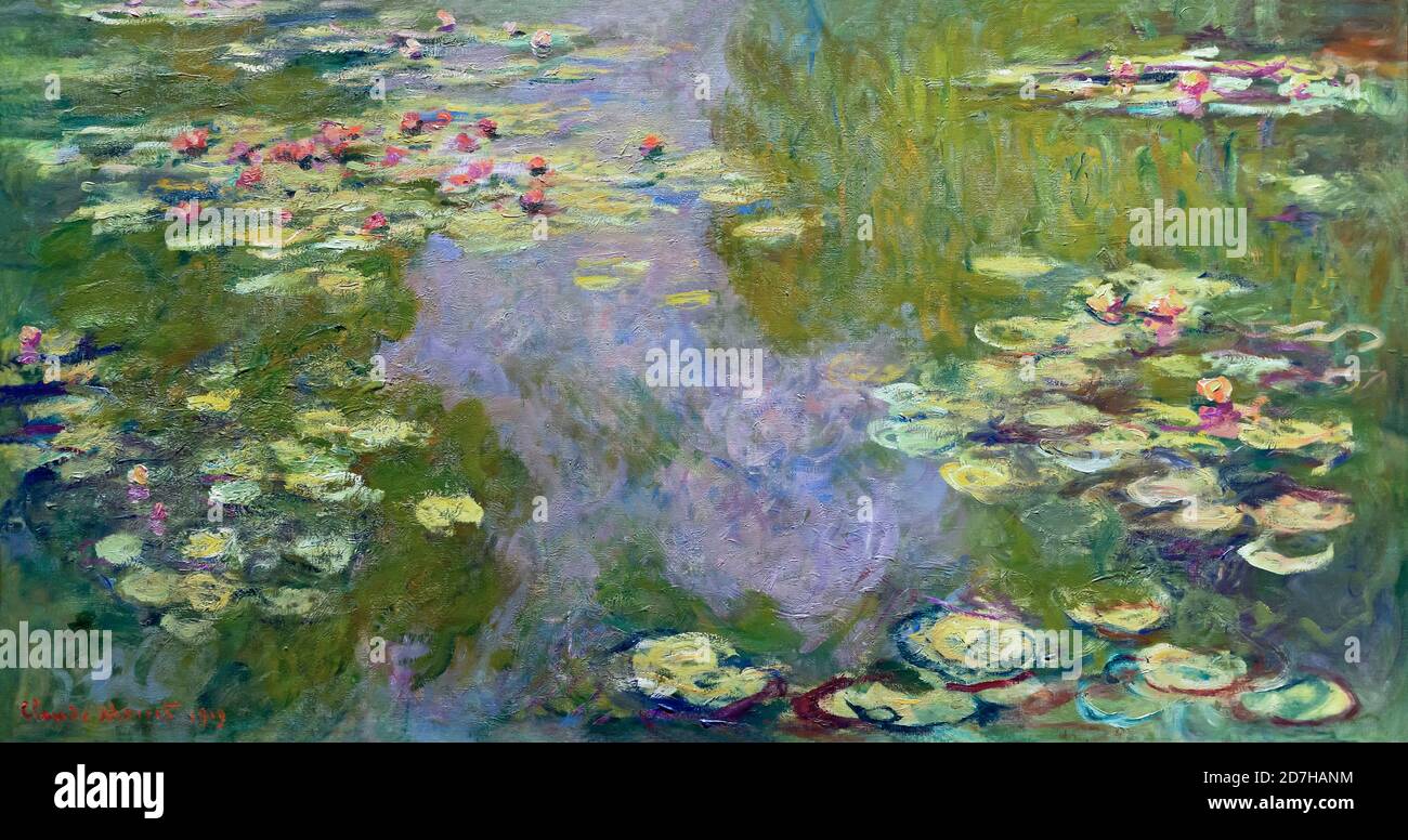 Claude Monet Water Lilies 1919