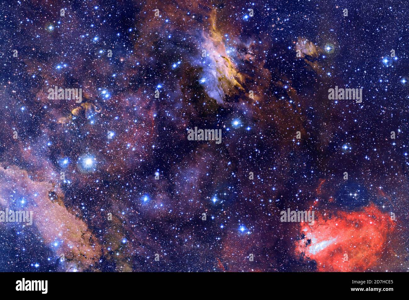 Deep space. Awesome science fiction render. Elements of this image ...