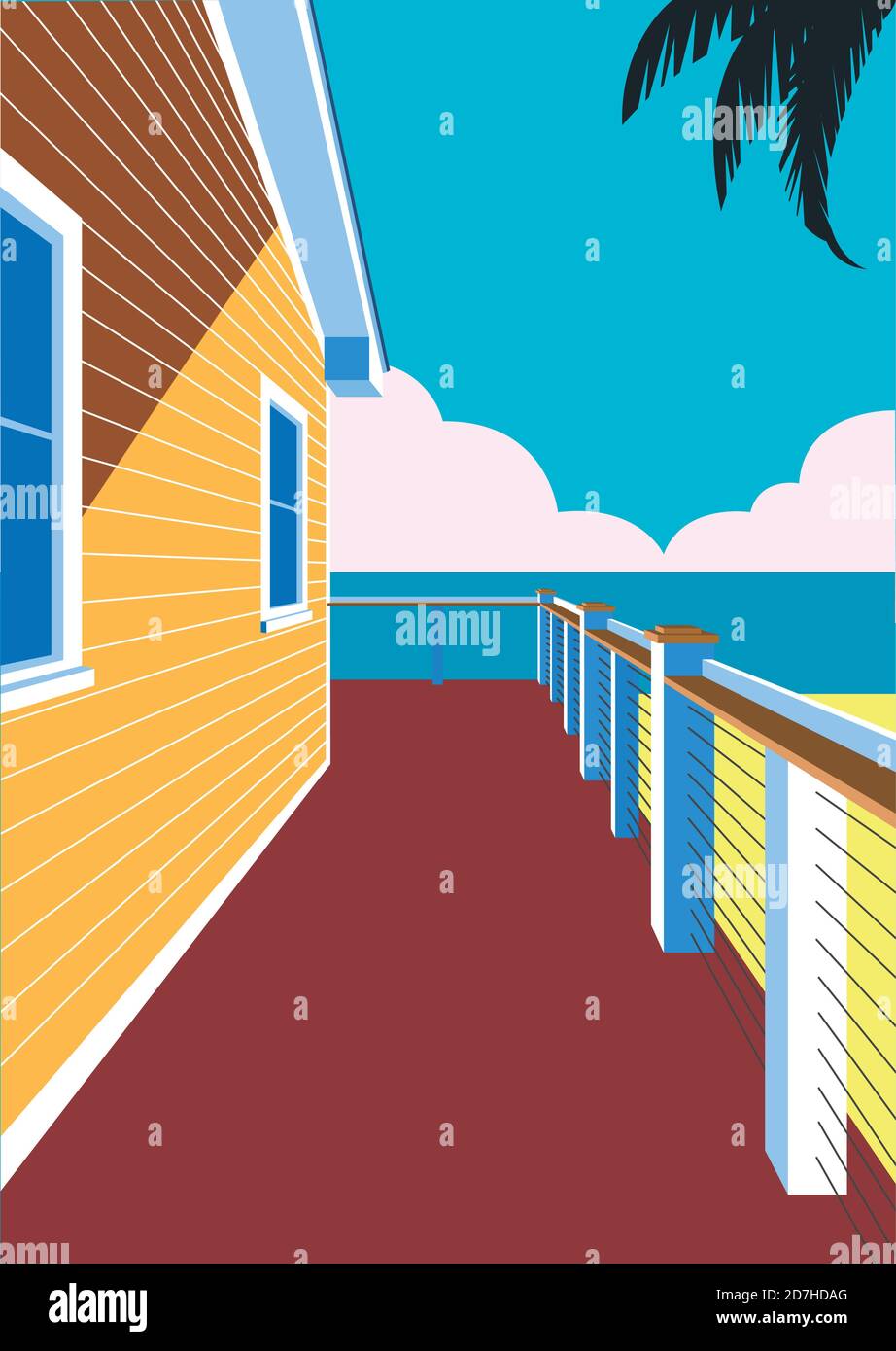 Vivid colorful summer background illustration 003 Stock Vector Image ...