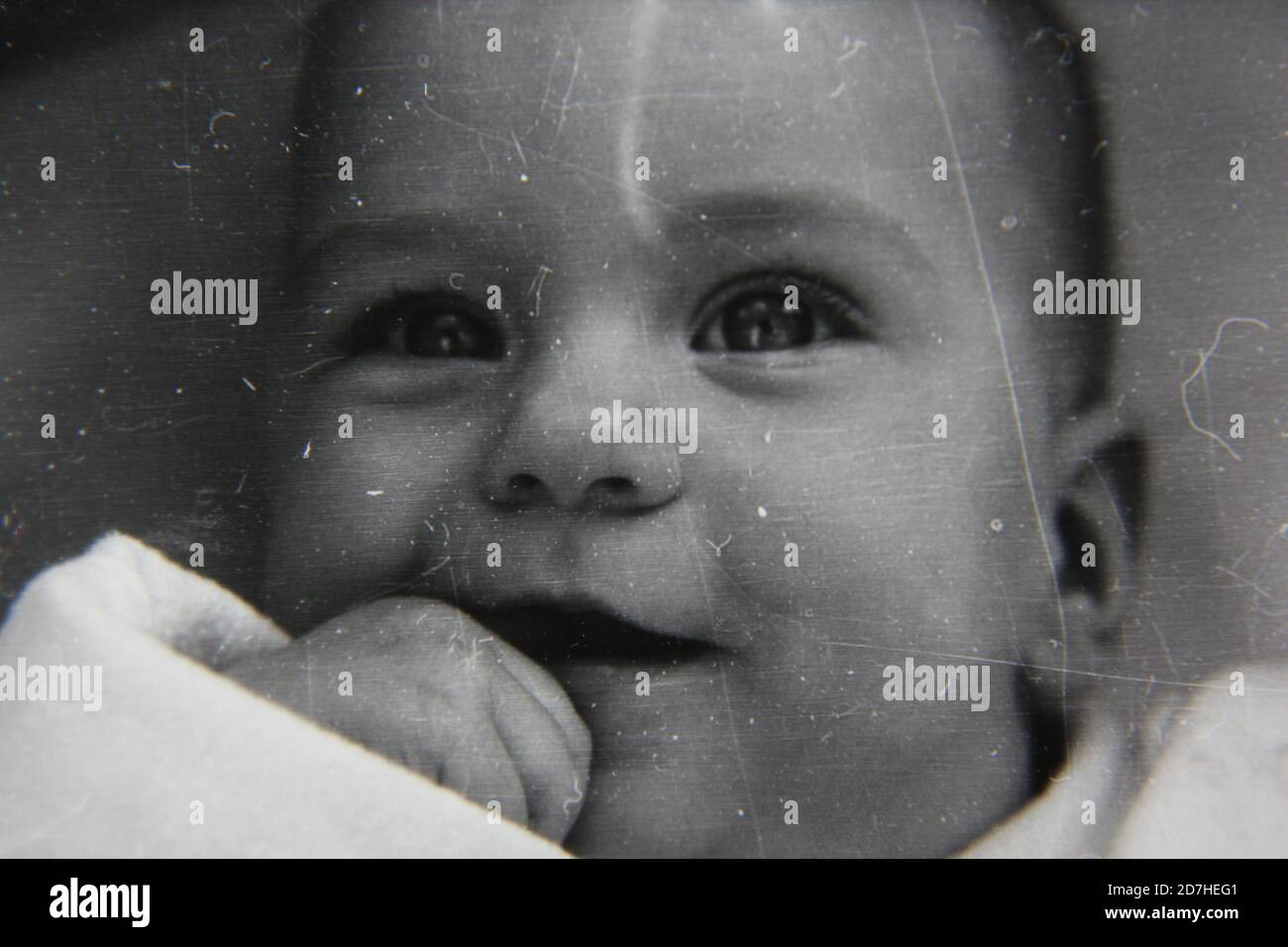 Baby portrait 1970s hi-res stock photography and images - Alamy