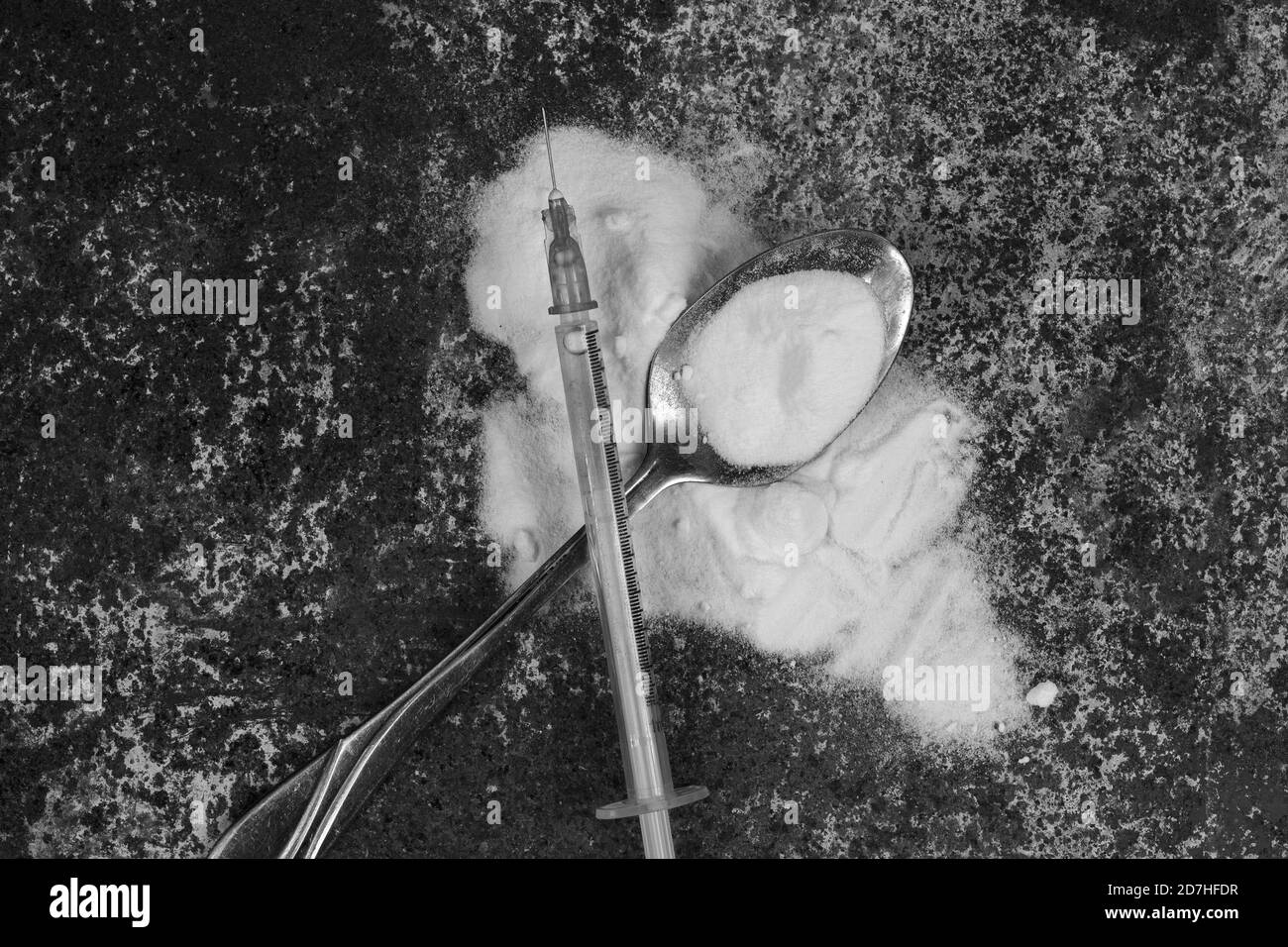 Syringes needles Black and White Stock Photos & Images - Alamy