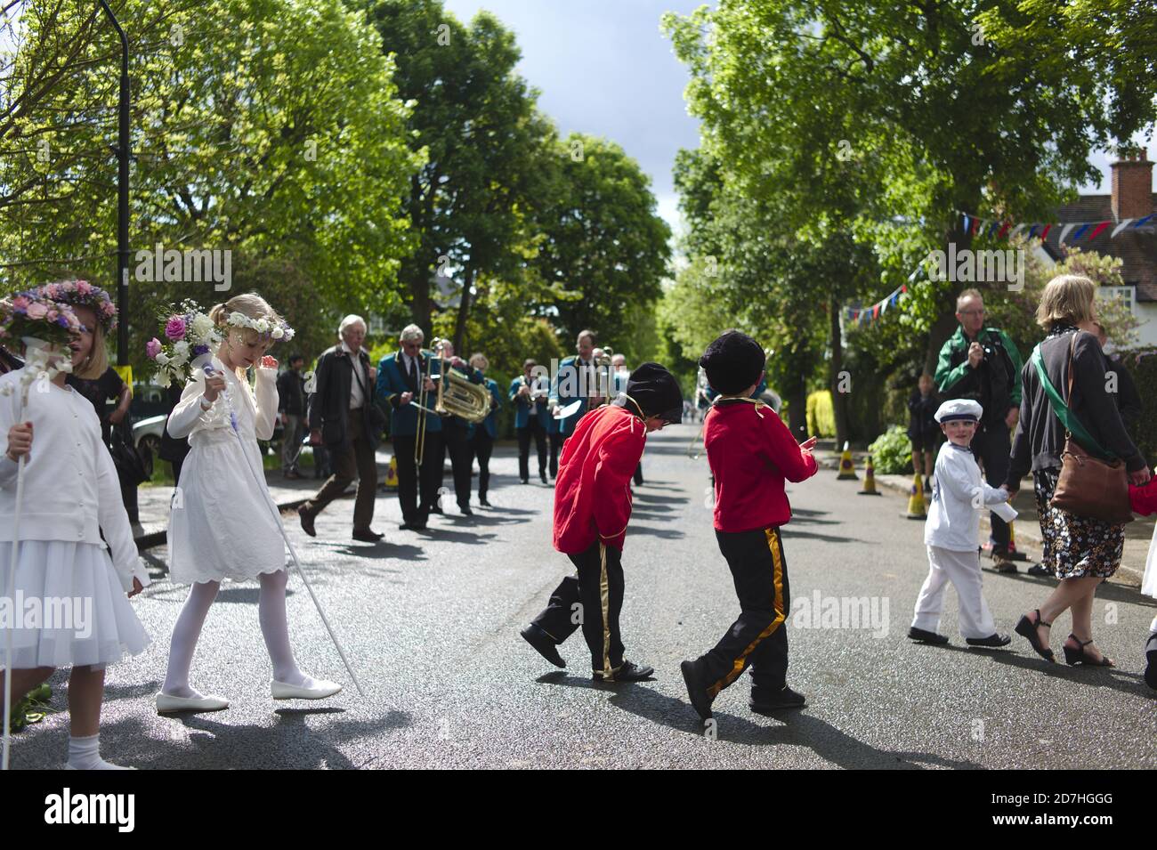 May Day procession, London, UK Stock Photo - Alamy